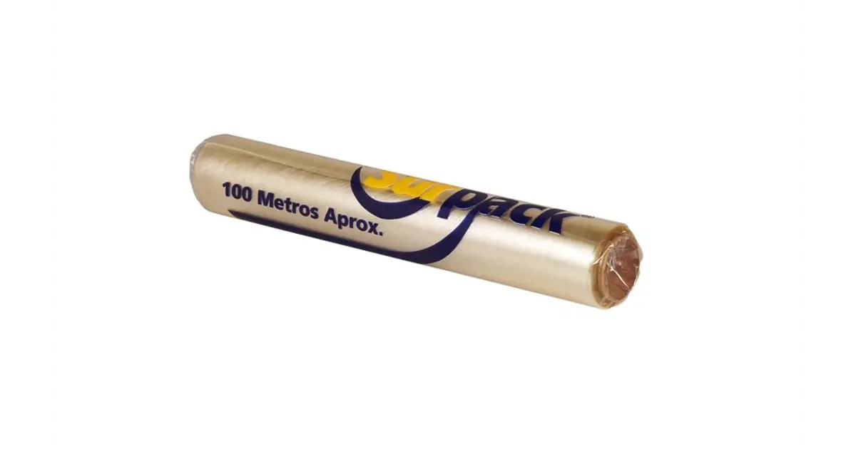 Papel Alusa Film Plastico Transparente Cocina 100mts X 30cm