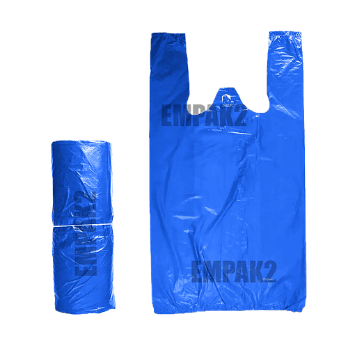 100 Bolsas Plásticas Tipo Camiseta - 35x40 - Todo Uso - Colo | EMPAK2
