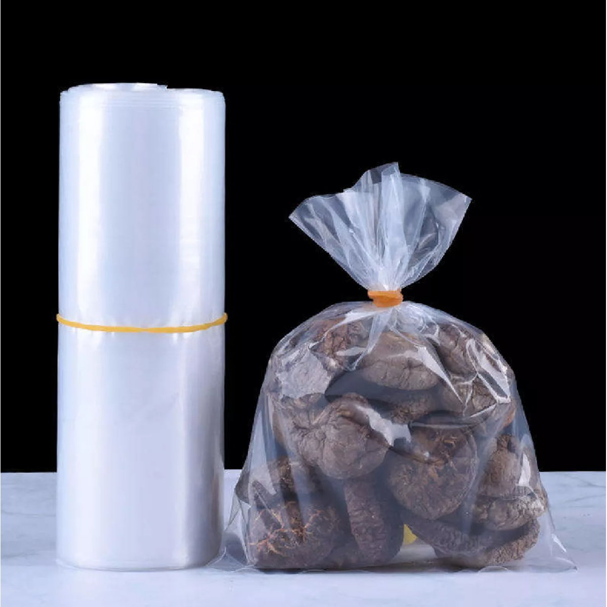 Bolsa Plástica Polietileno Transparente - 12x35 cm - 100 Uni | EMPAK2