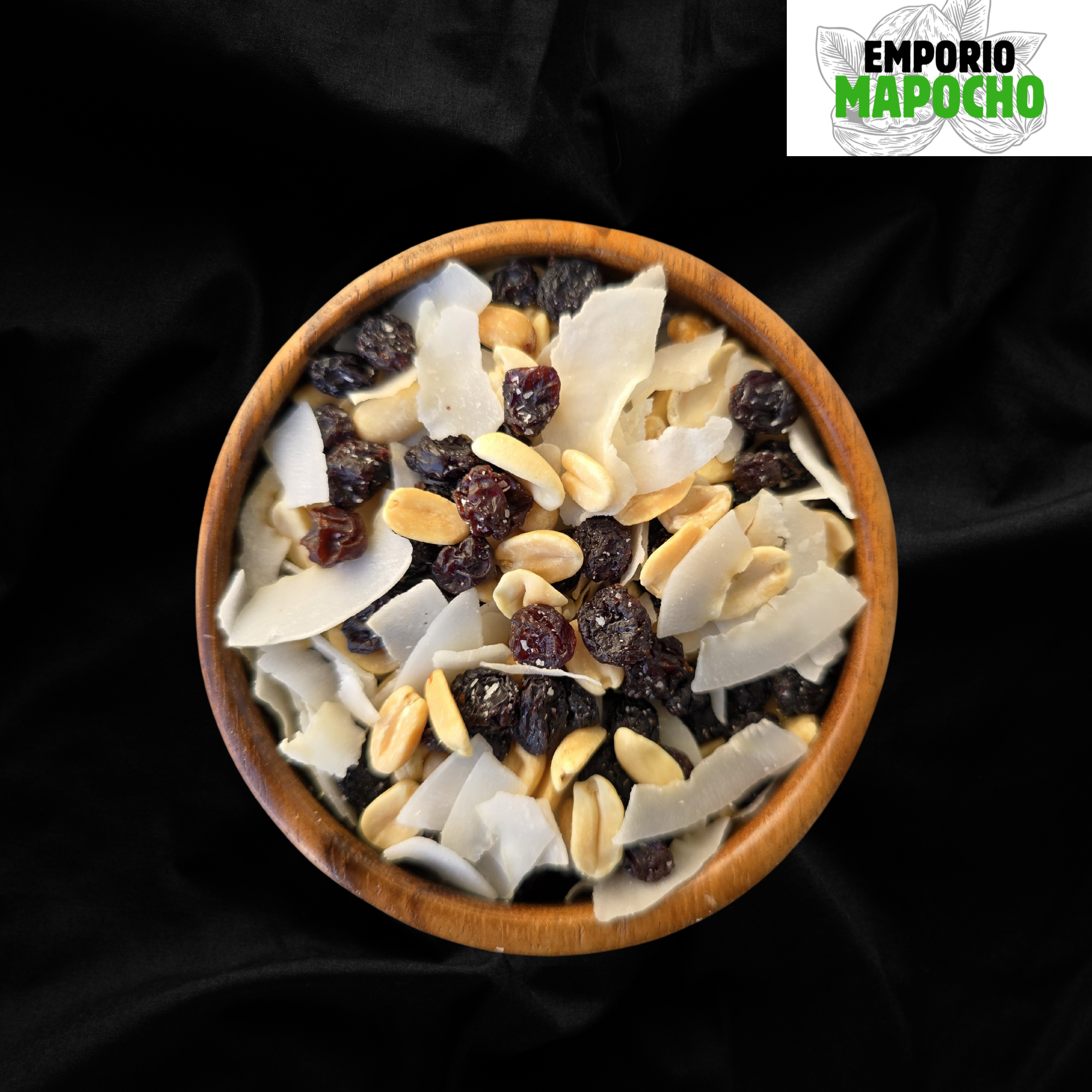 Mix Maní, Pasas Morenas y Coco 1 KG.