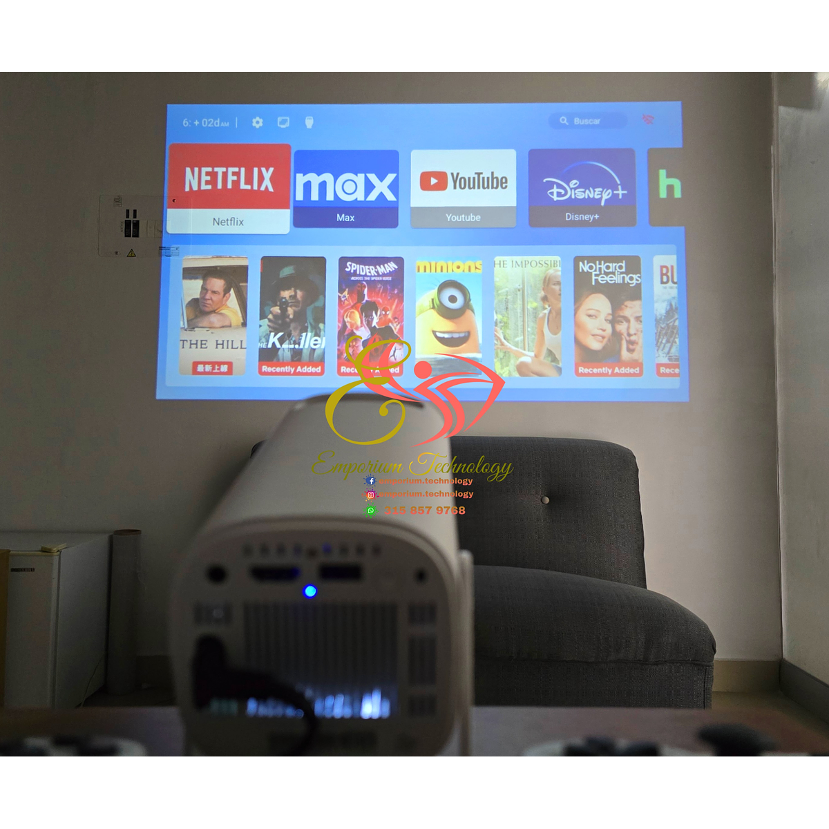 Proyector P30 Max Android + 20.000 Juegos