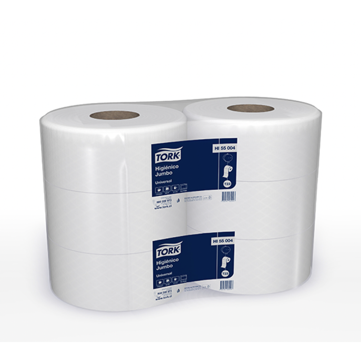 TORK HIGIÉNICO UNIVERSAL JUMBO HS 6 x 500 mts | Empresur