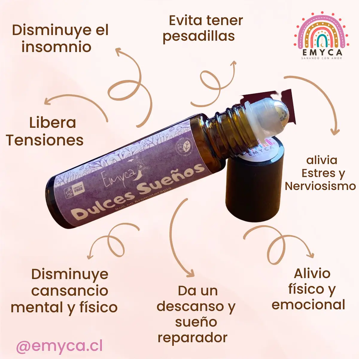 Roll on Dulces Sueños 10 ml y 5 ml