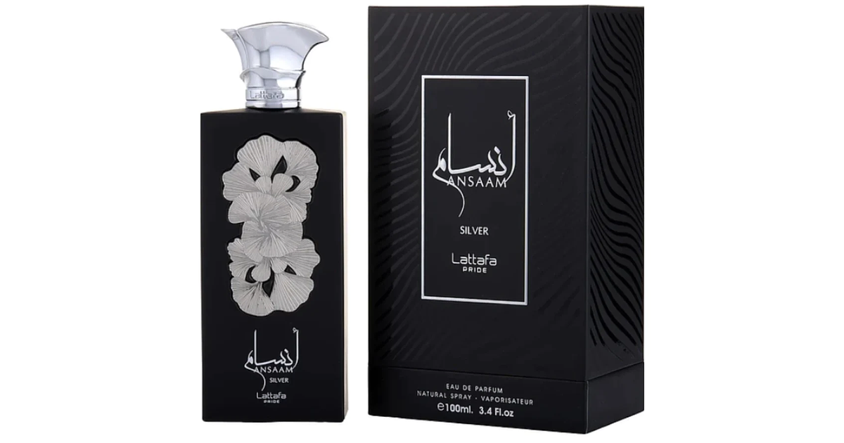 Ansaam Silver 100ml EDP de Lattafa
