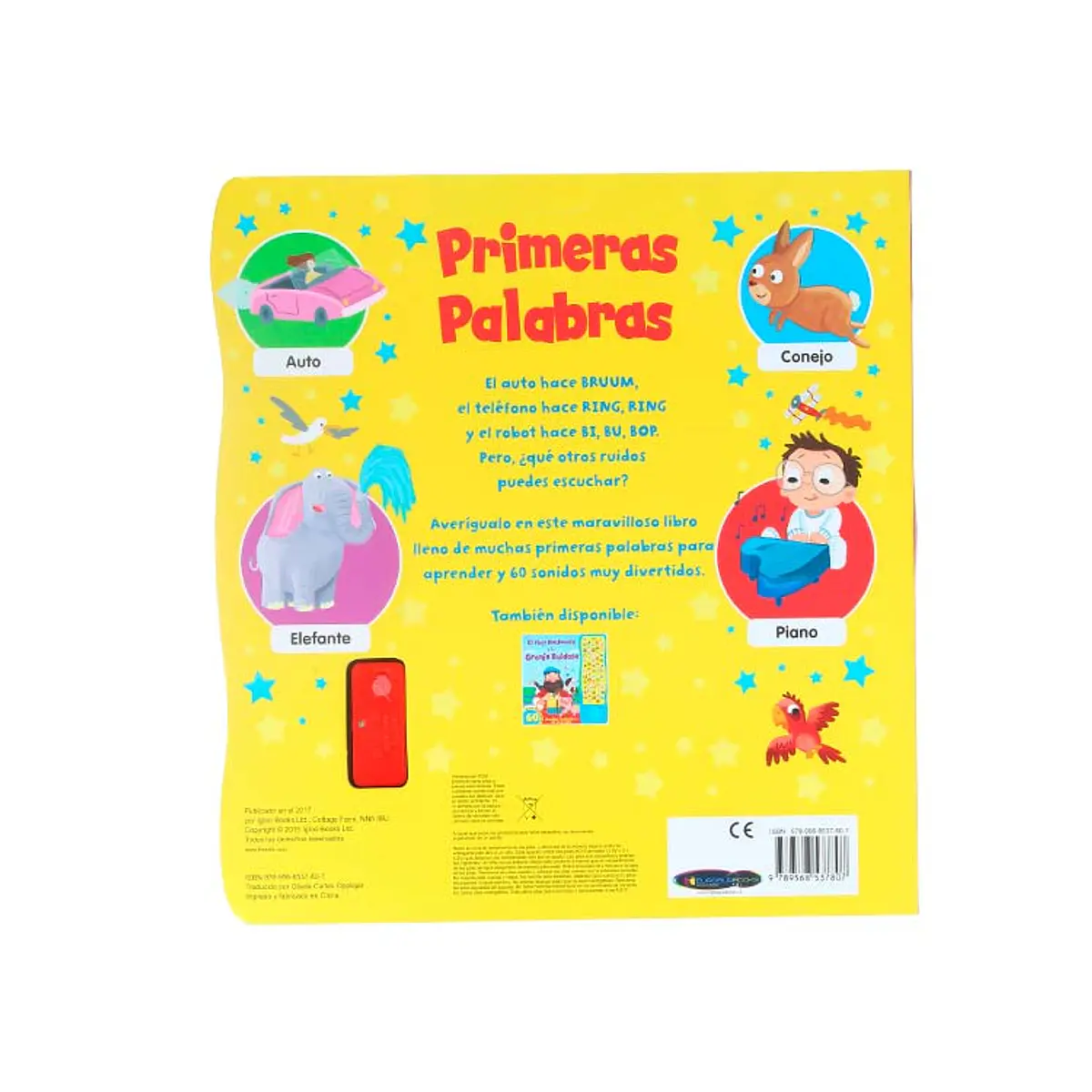 Libro con sonidos Primeras palabras