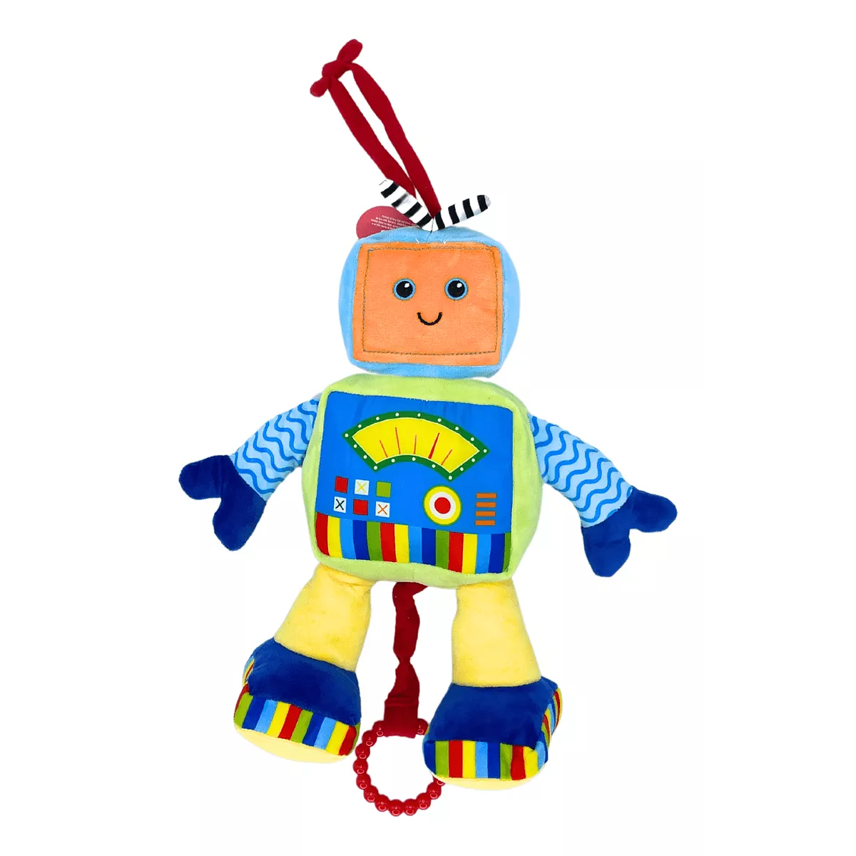 Peluche cuna robot- Naranjo