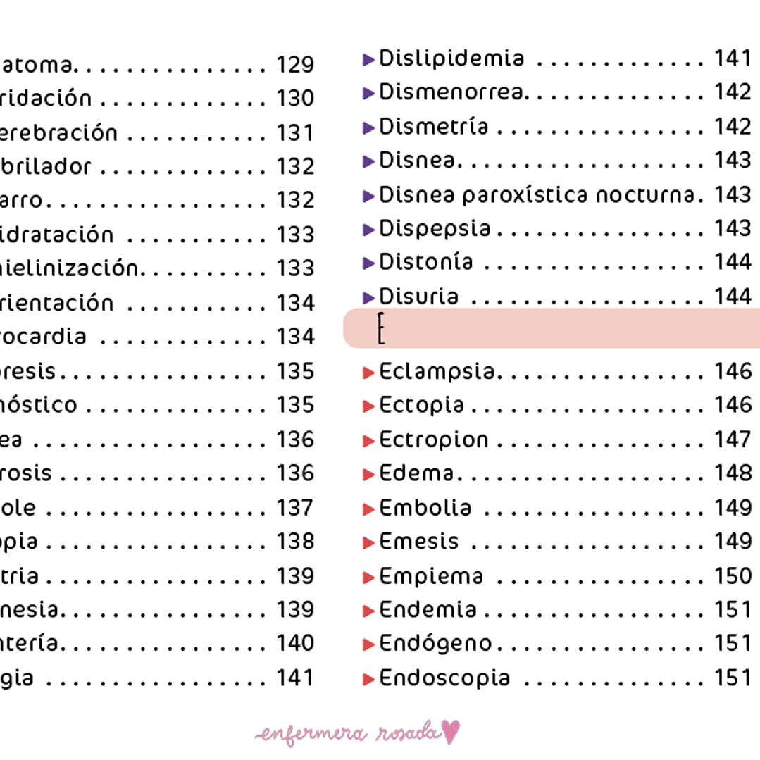Libreta Diccionario en Salud