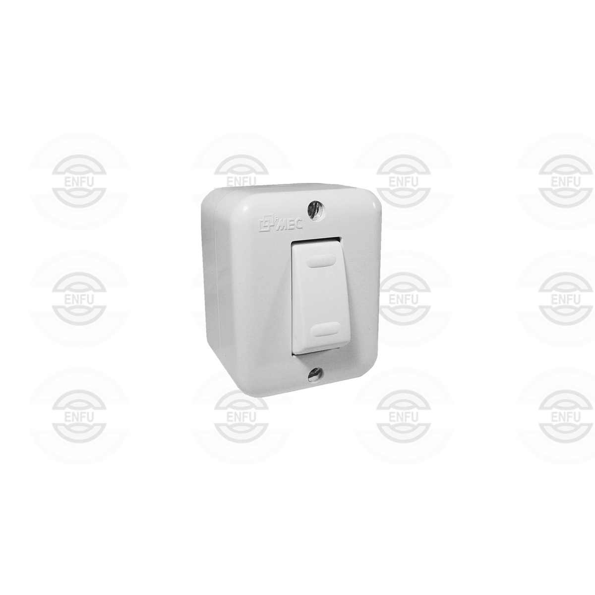 Interruptor 9/24 sobrepuesto Aris Blanco Mec