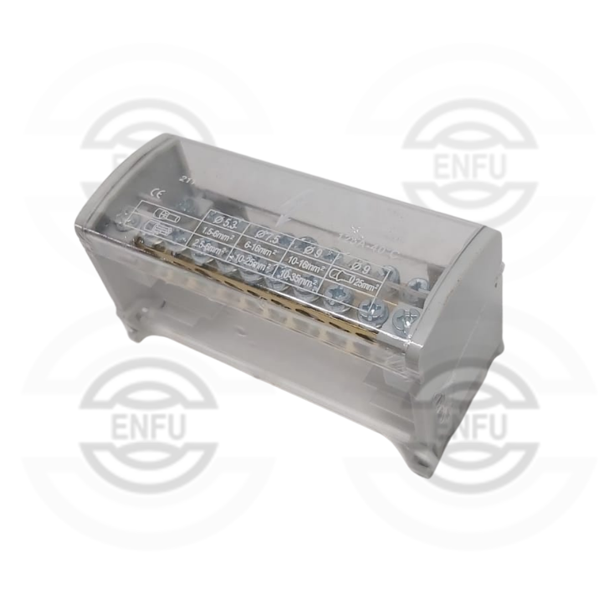 Repartidor Bipolar aislado de 11 Conexiones ,500V corrien...