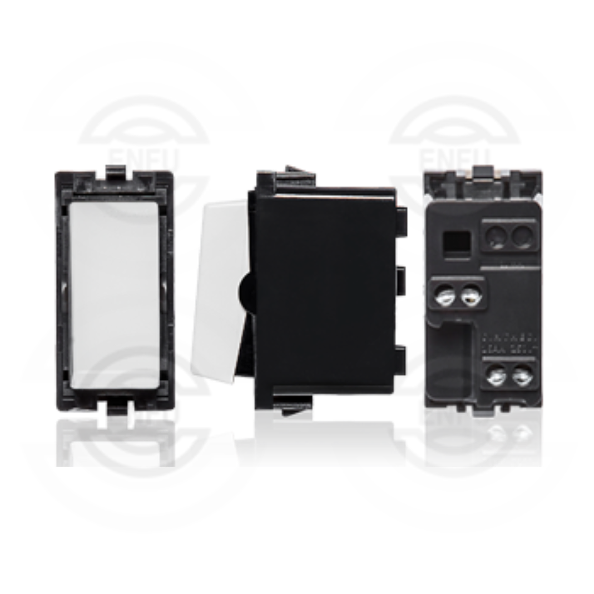 Módulo interruptor 9/12 blanco S17 Sinthesi