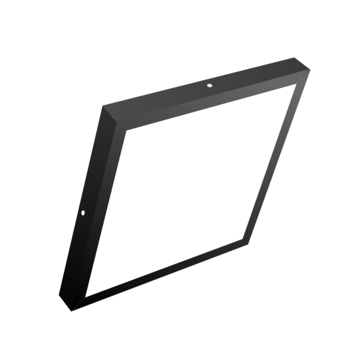 Panel led BACKLIGHT cuadrado negro 48W 60x60cm sobrepuesto L