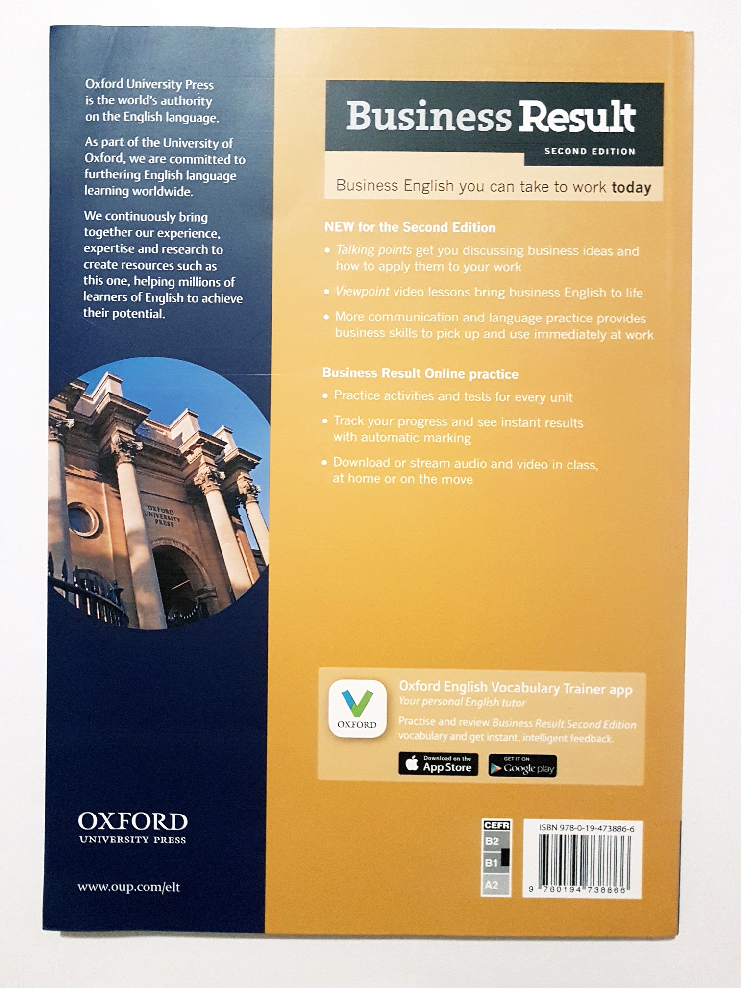 Libro Business Result Intermediate Student's book 2nd Ed