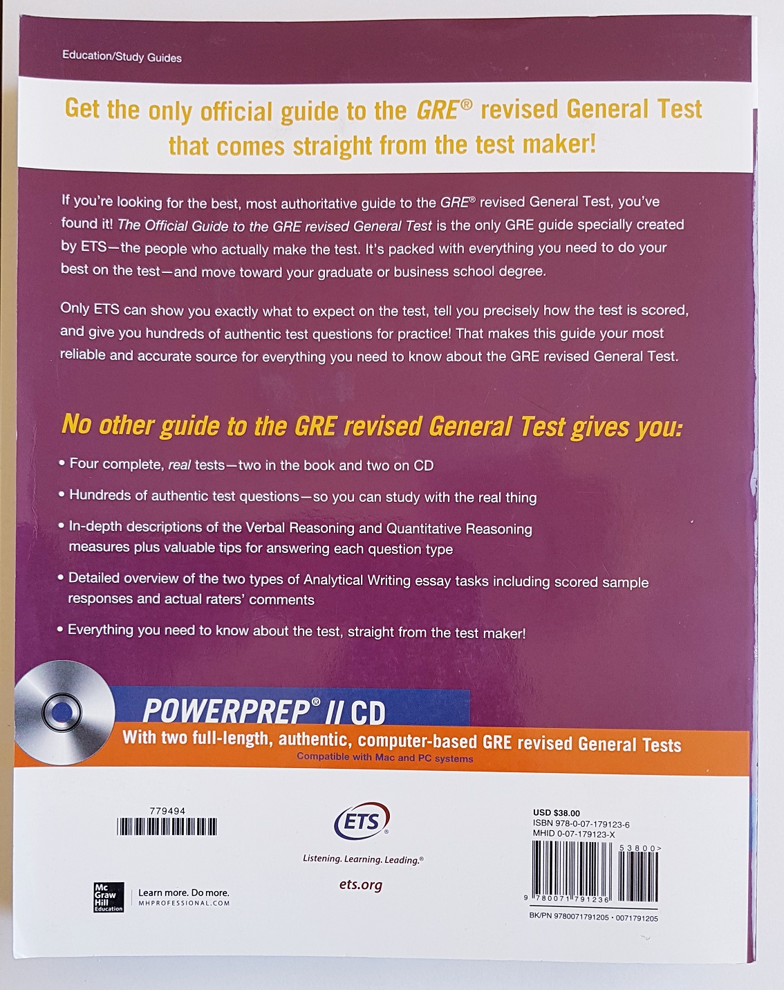 Libro The Official Guide to the GRE 2nd edition