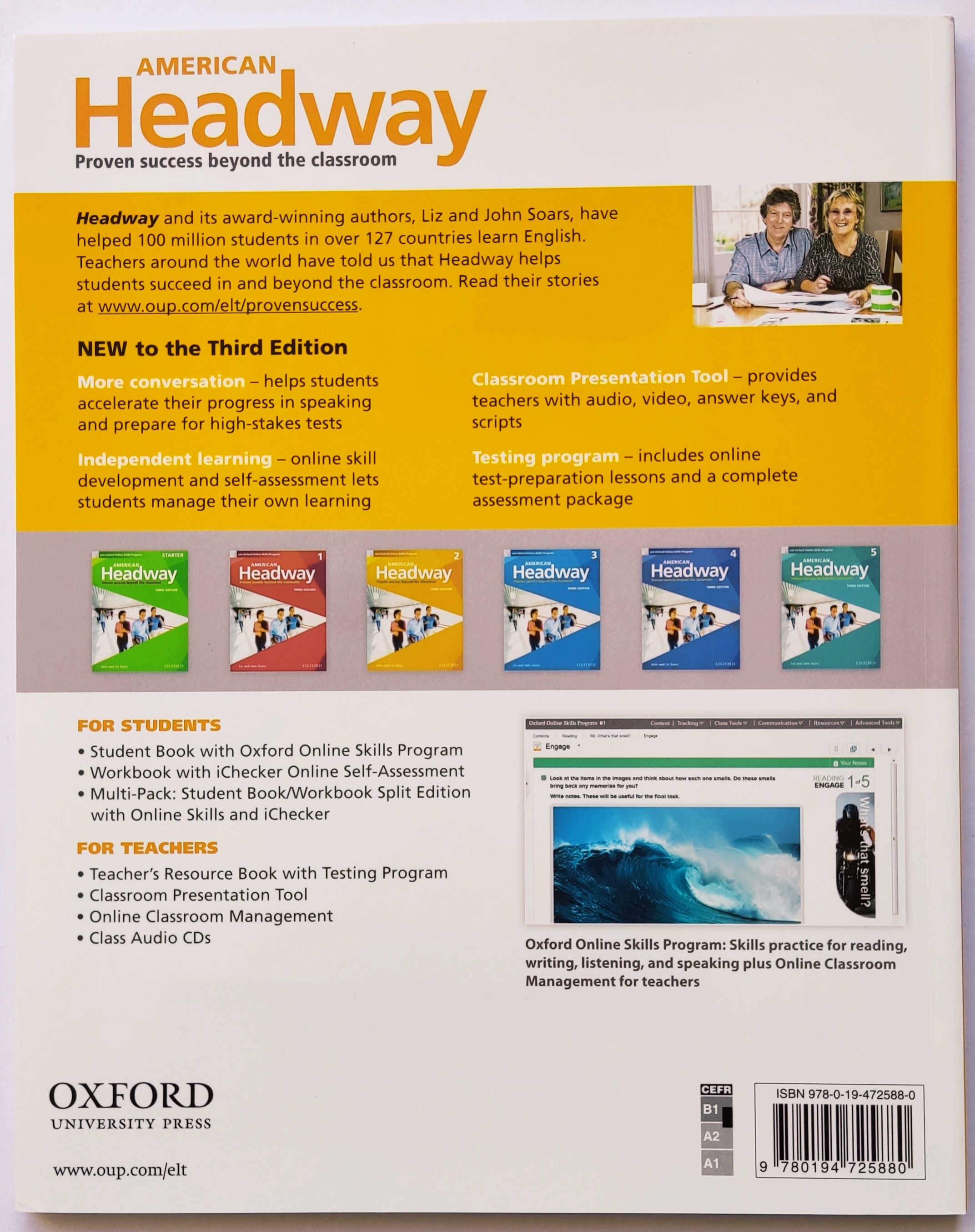 Libro American Headway 2 Student's Book 3rd edition