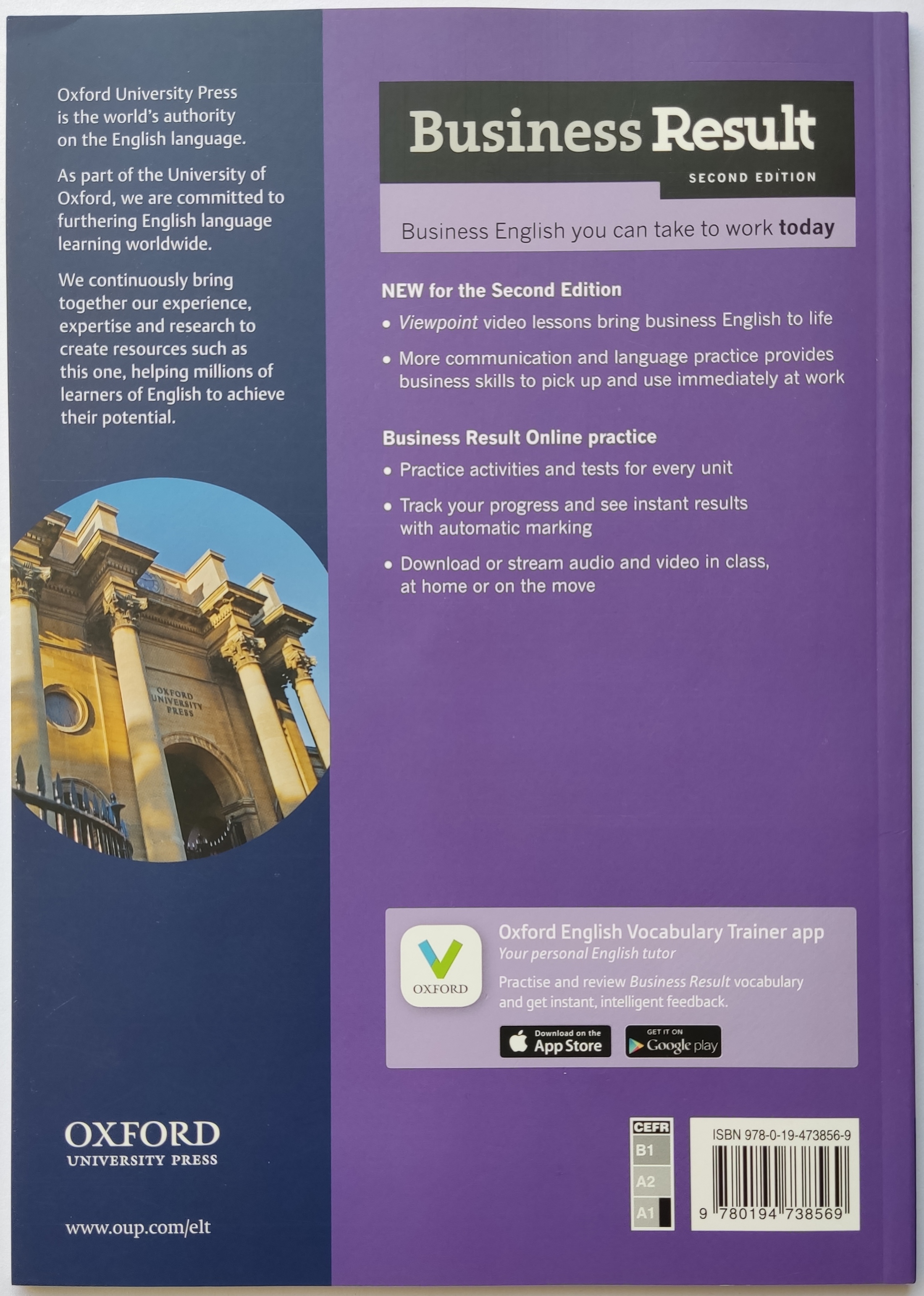 Libro Business Result Starter Student's book 2nd Edition