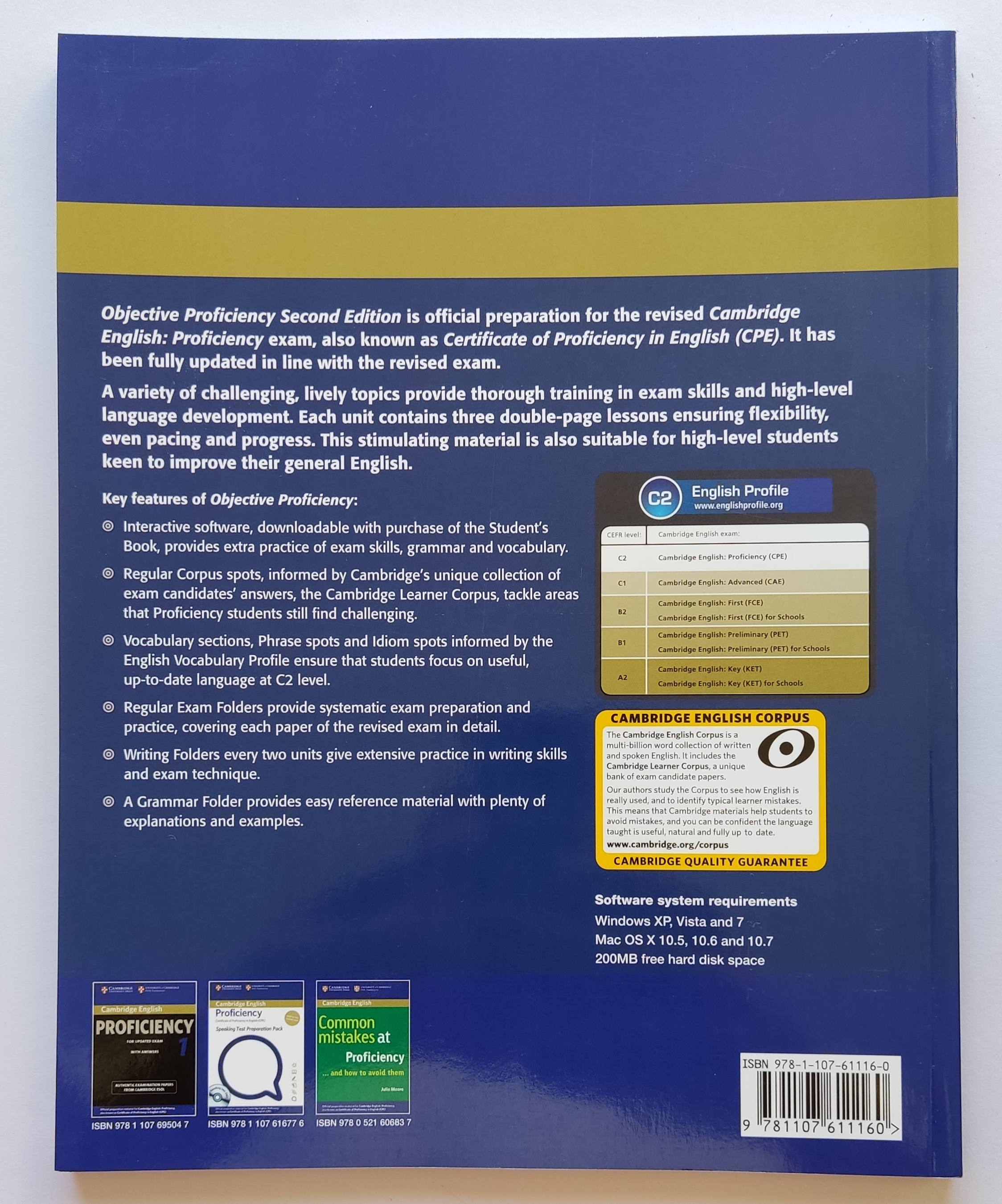 Libro Cambridge Objective Proficiency Student's Book 2nd ed