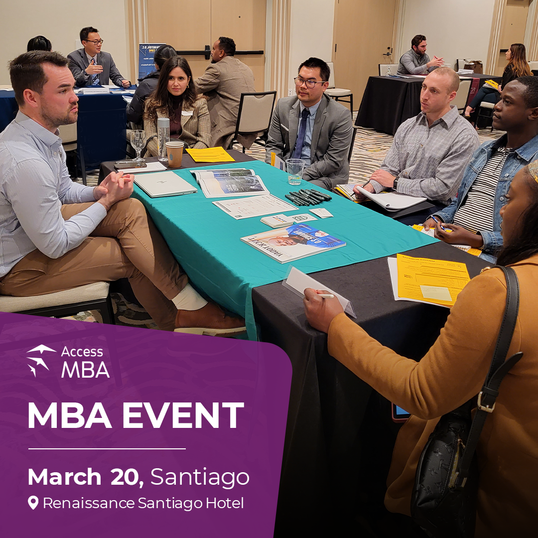 ¡Ferias Access MBA en Santiago de Chile! 20 de marzo 2024