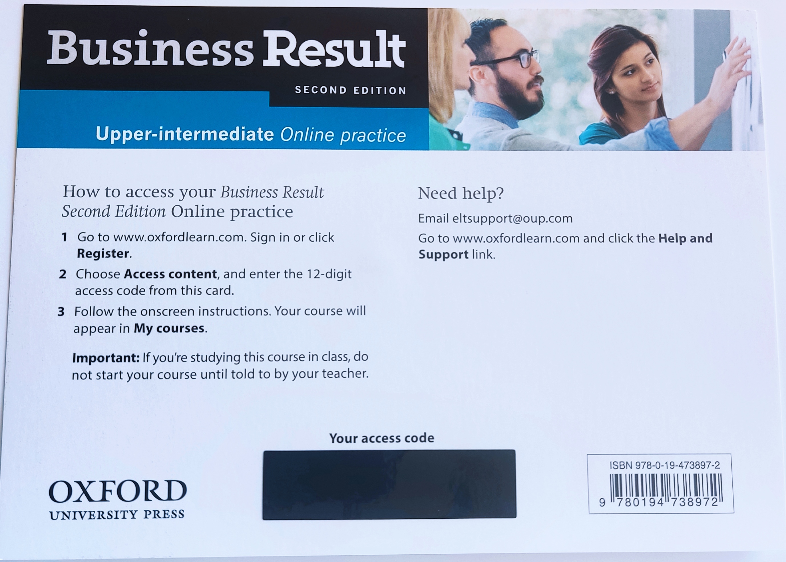 Libro Business Result Upper-Intermediate Student's book 2nd