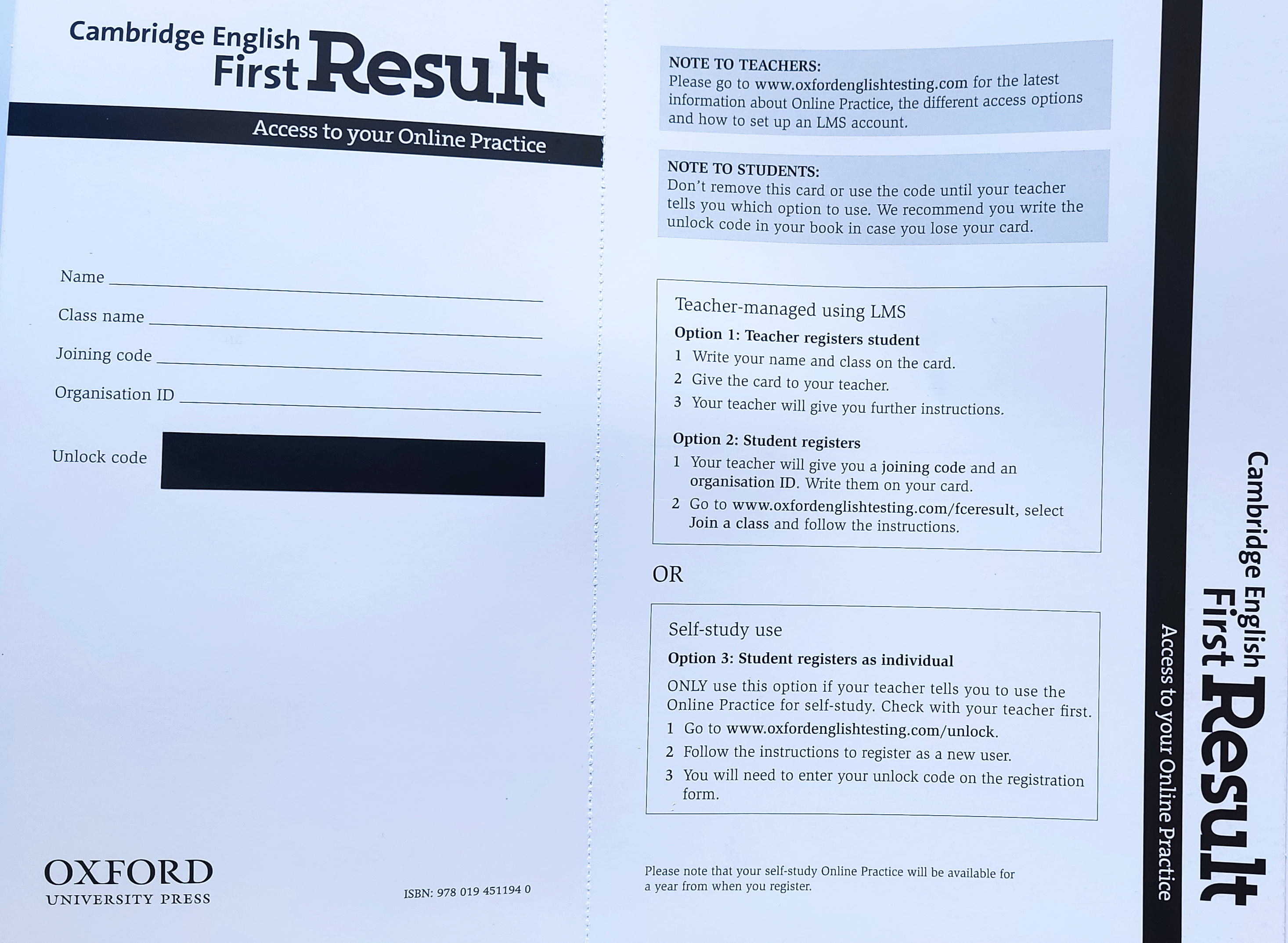 Libro Cambridge English: First Result Student's Book