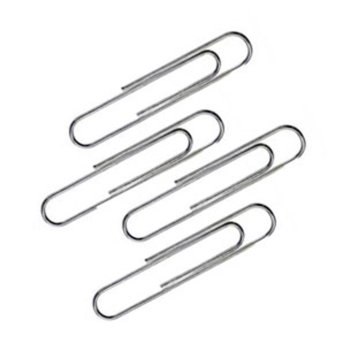 CLIPS METALICO 50MM PEDIN PTA.REDONDA LISO 50UD