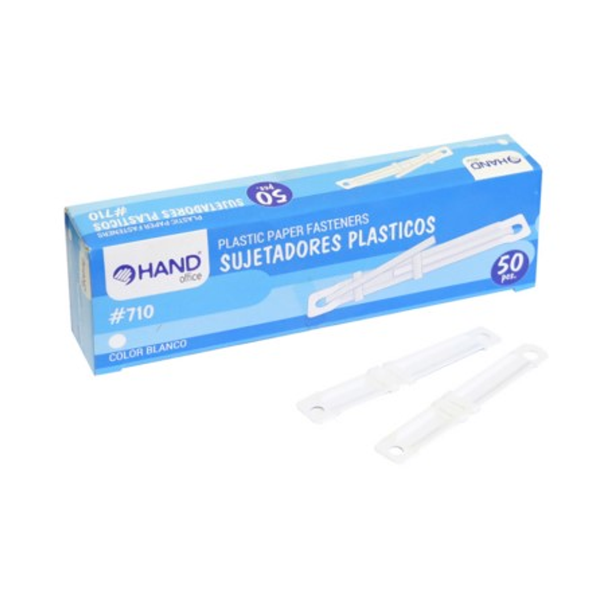 ACCOCLIP PLASTICO COLORES 50UND SELLOFFICE