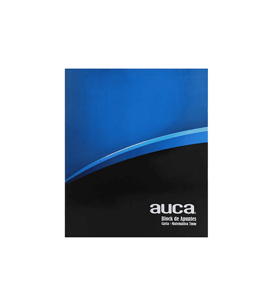 BLOCK DE APUNTES AUCA M7 (CARTA-OFICIO)