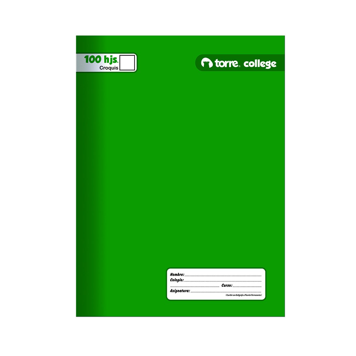 CUADERNOS COLLEGE MARCA TORRE VARIEDAD