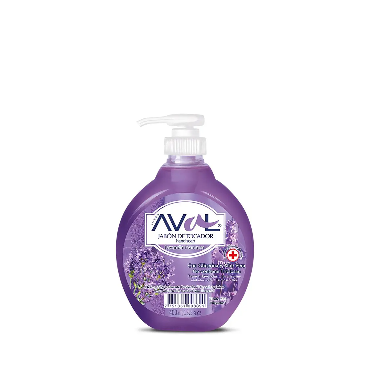 JABÓN LÍQUIDO AVAL INTRA 400 ML AROMAS