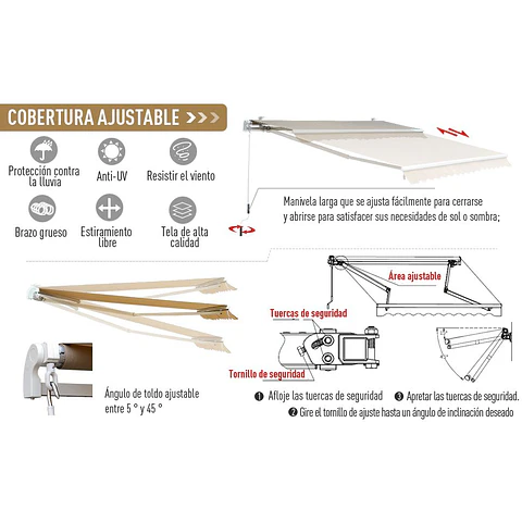 Servicio de Instalacion de Toldo Retractil
