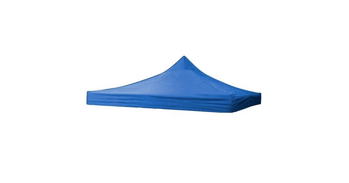 Lona remplazo para toldos plegable Azul/Gris 3x3 metros