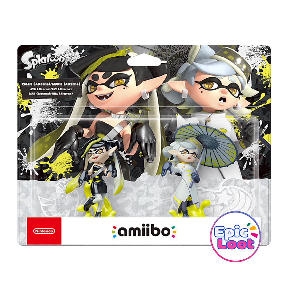 Amiibo Callie y Marie Alterna Splatoon 3