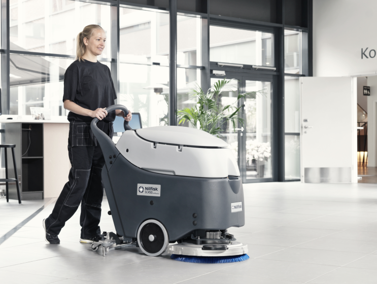 Vacuolavadora Hombre caminando Nilfisk SC450 53B (Batería)