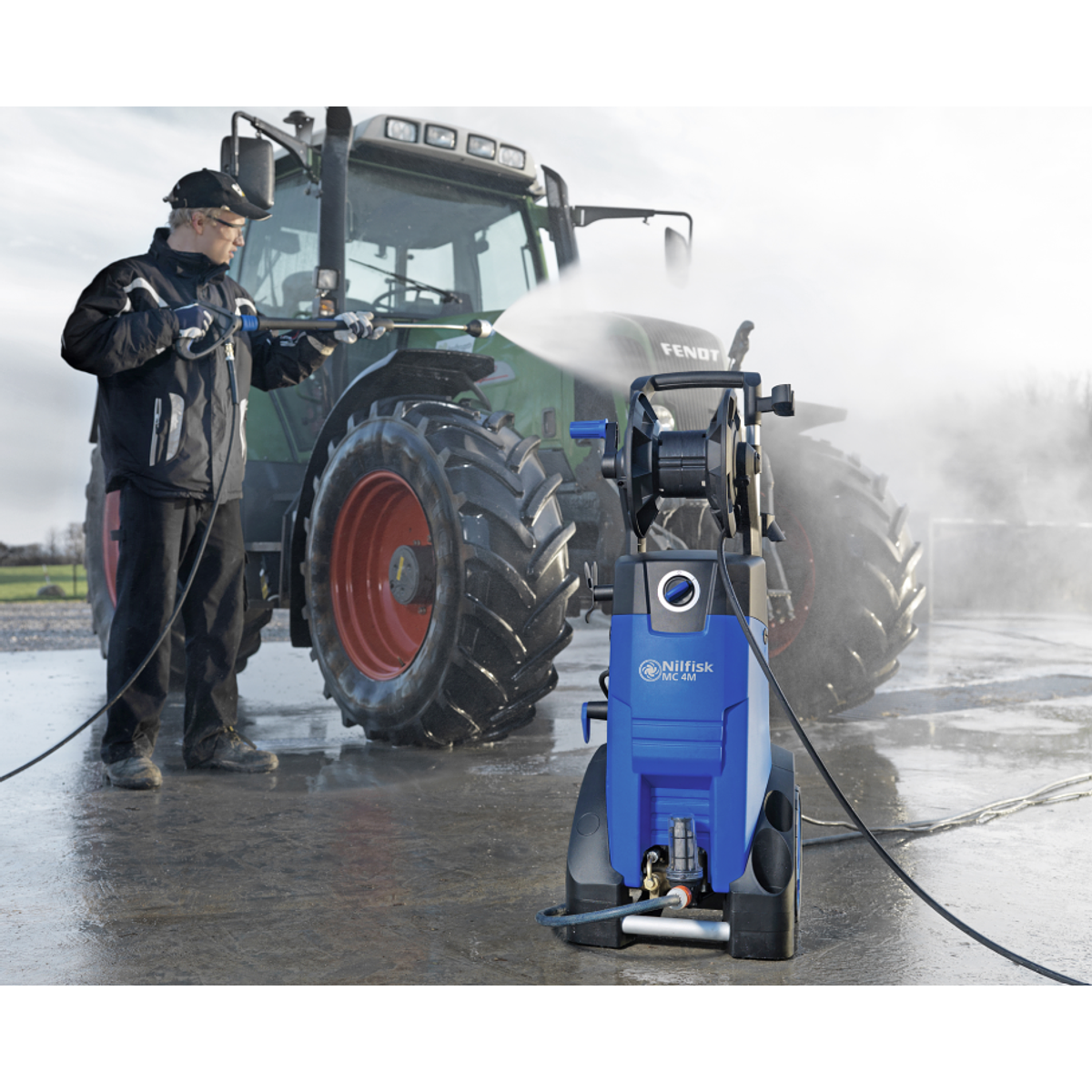 Hidrolavadora Agua Fría Nilfisk MC 4M-160/620