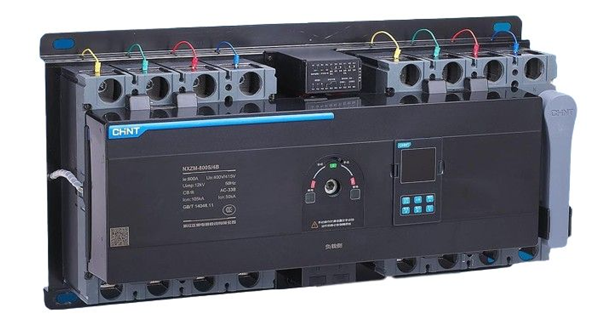 Transferencia Automatica ATSE tipo CB 4P 400V, 800A, 65KA, r