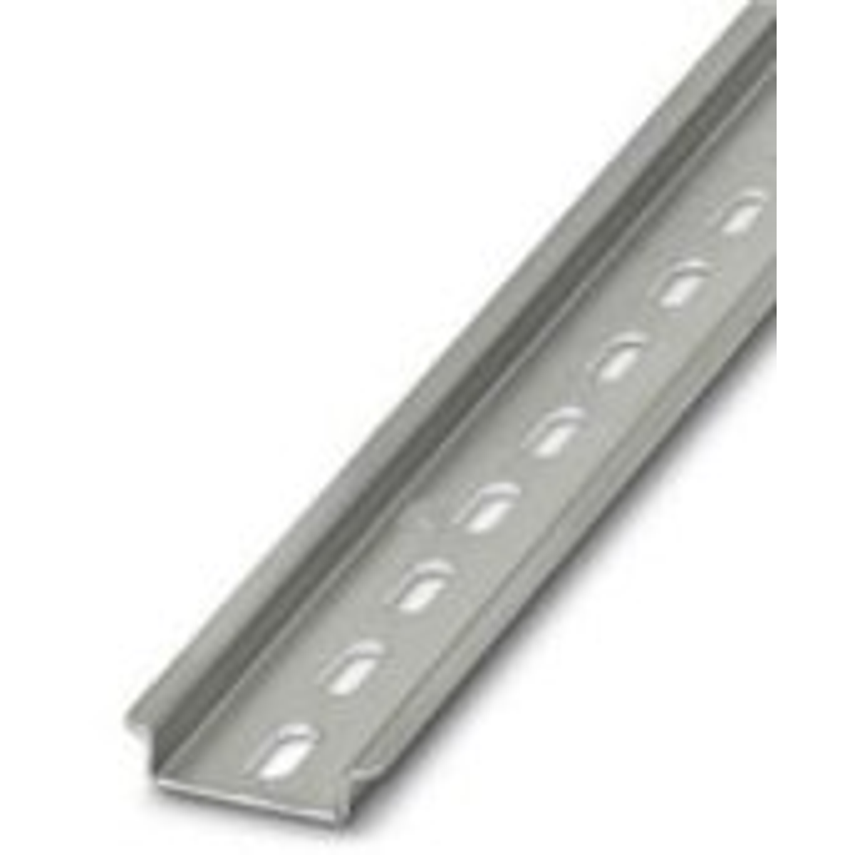Riel DIN tipo TS-35 aluminio perforado 35x7.5mm (en tira 1m)