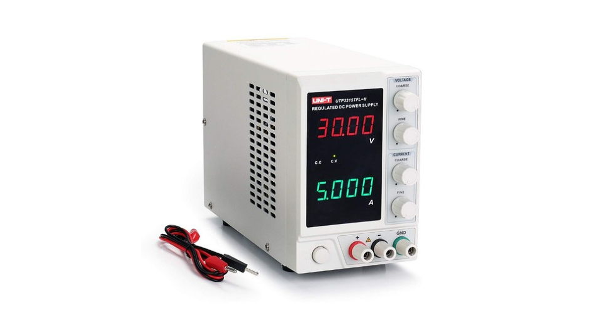 Fuente poder DC variable de laboratorio 1-30V 0-5A