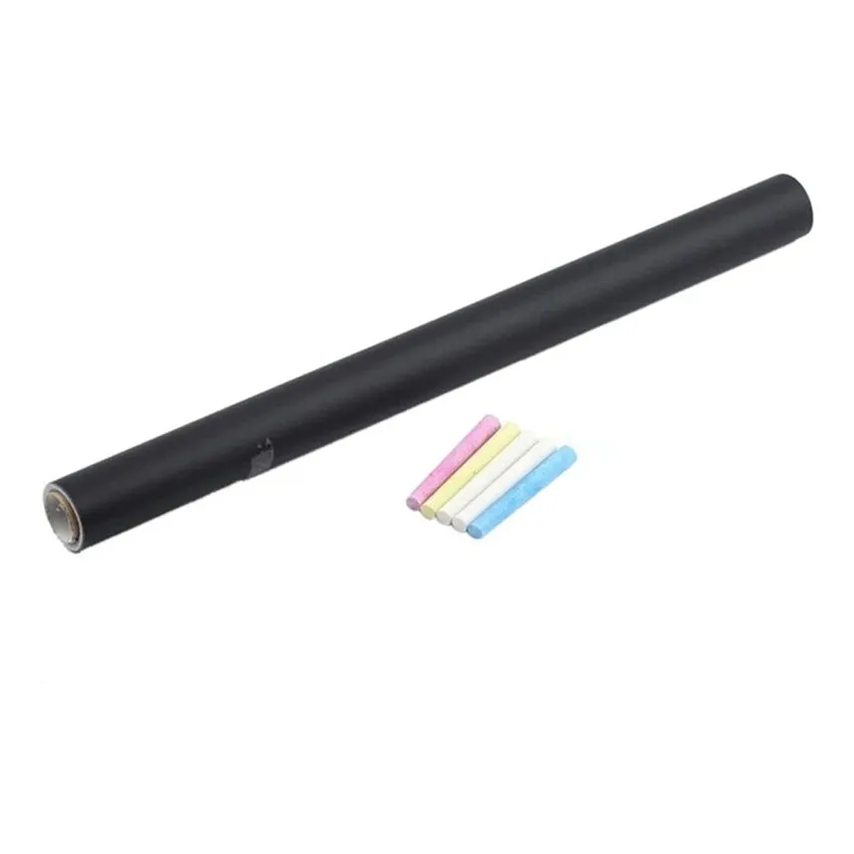 Pizarra Sticker Autoadhesiva Vinilo + Tizas Surtidas