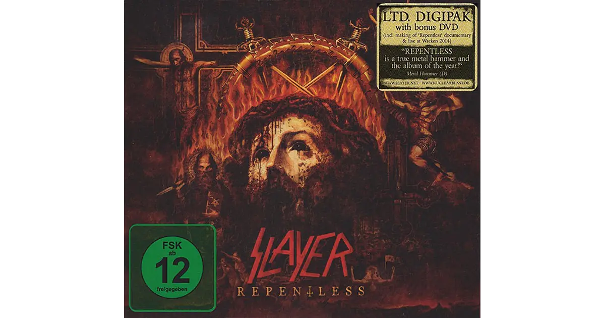 Slayer – Repentless (CD + DVD)