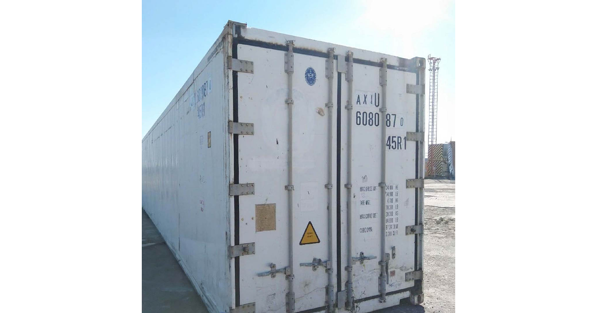 CAJA REEFER 40 PIES HC (sin motor)