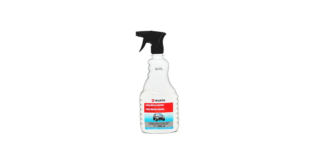 Wurth | Cera Brillo Rápido Wurth 500cc | Quick Shine Wax 500