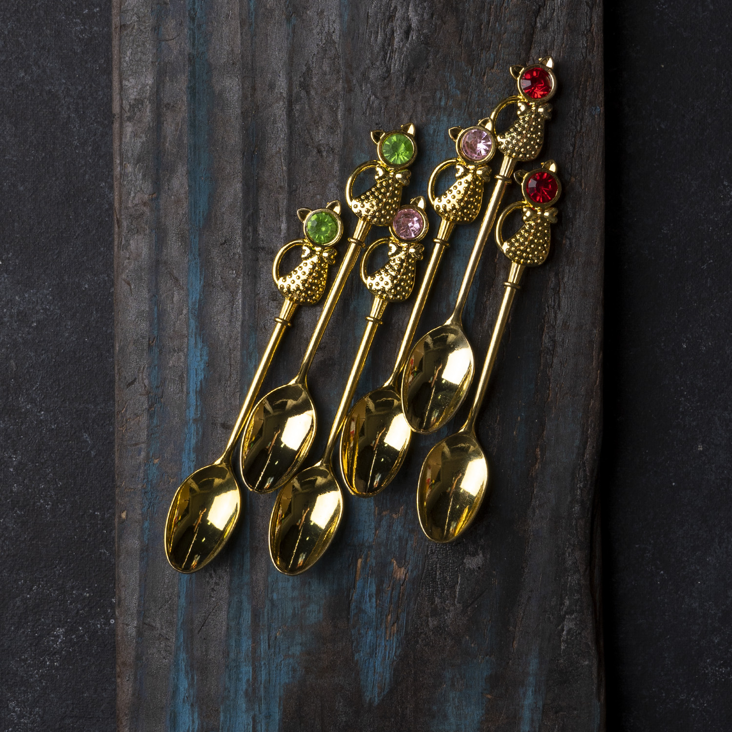 Set 6 piezas de cuchara cat