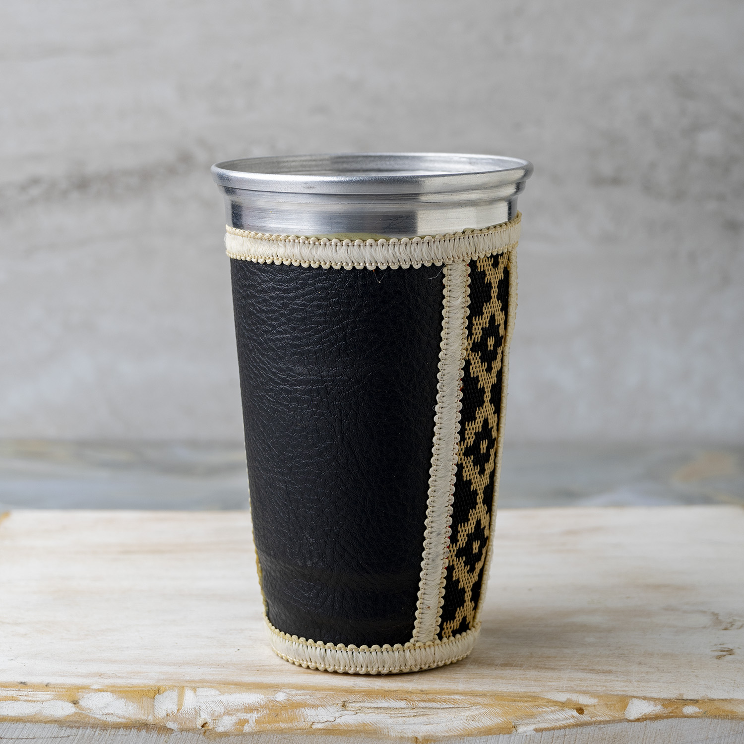 Vaso mate para tereré color negro