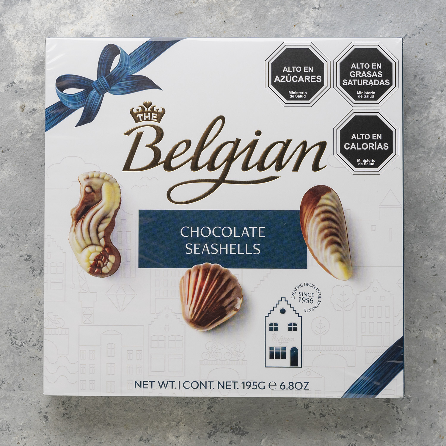 Chocolate Belgian seashells grande