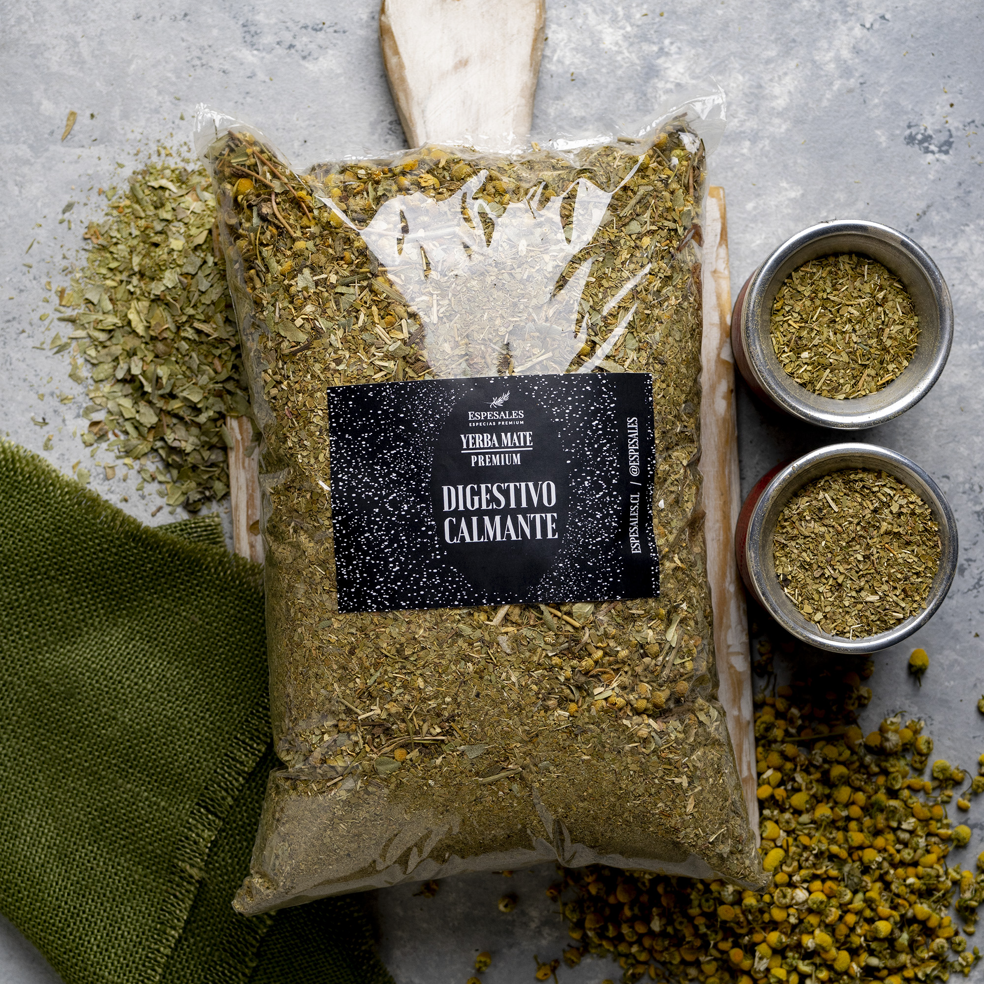 Yerba Mate Premium: Digestivo Calmante