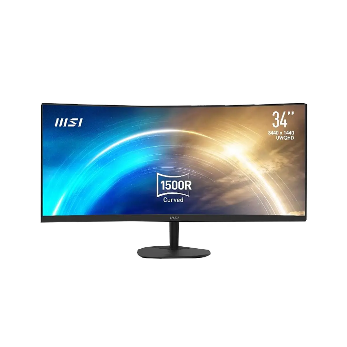Monitor MSI PRO MP341CQ 34P UWQHD 100Hz 1ms 21:09 Curvo,Audi