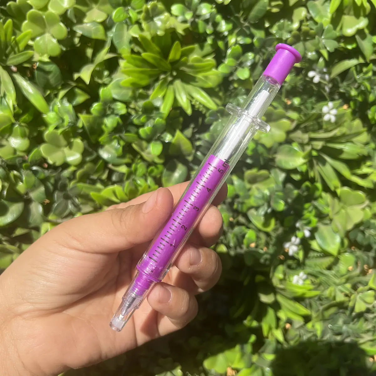 Lápiz jeringa Morado