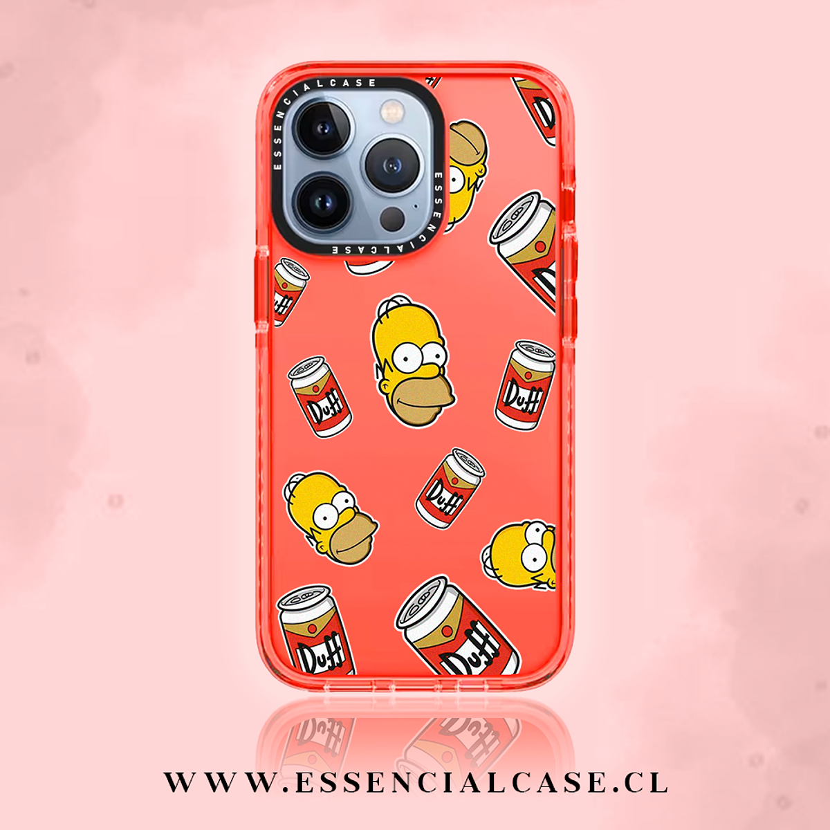 Carcasa diseño Homero duff - Los simpson