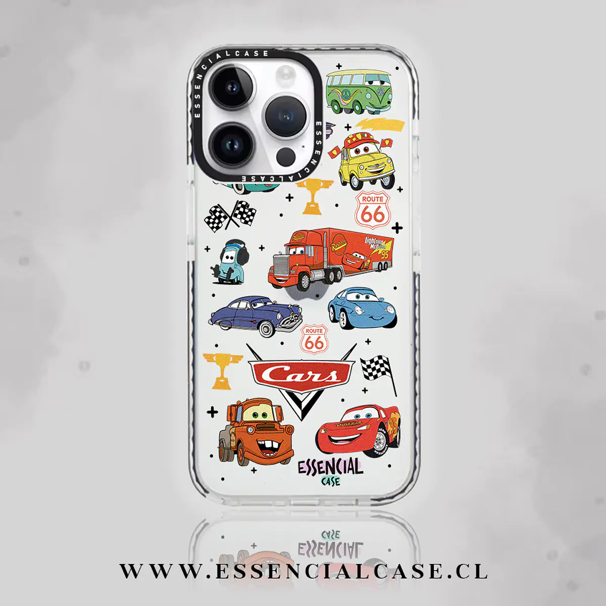 Carcasa diseño Cars patron