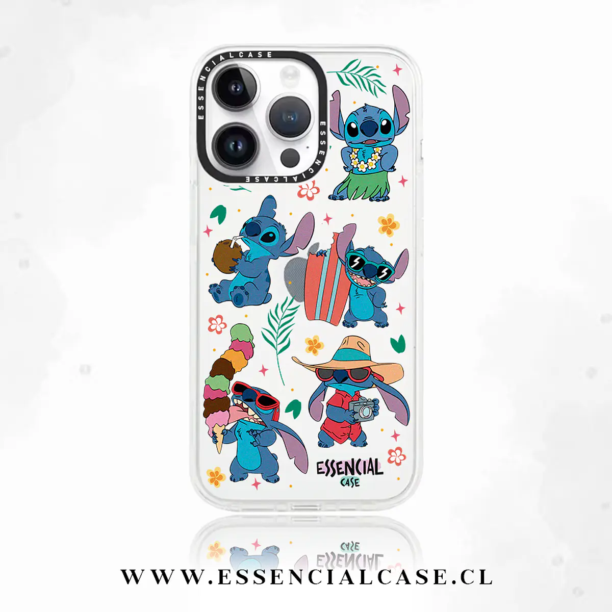 Carcasa diseño Stitch patron