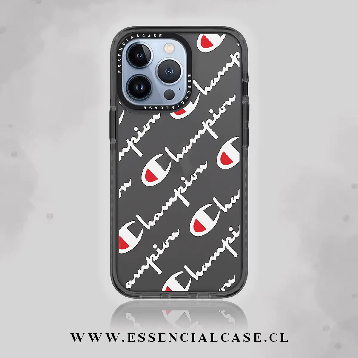 Carcasa diseño Champion letras blancas